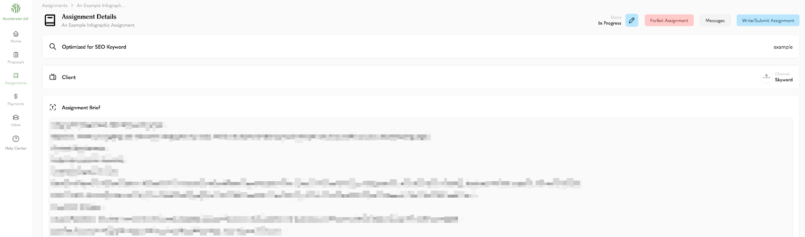 Accept an Assignment – Skyword Help Center